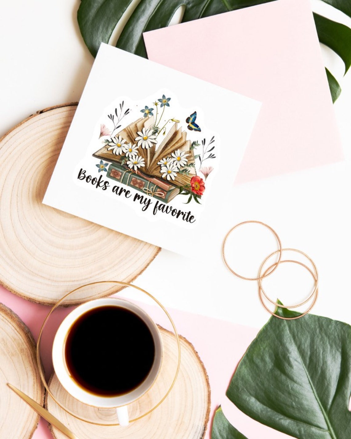 Books Are My Favorite Sticker Literary Sticker Book Lover - Etsy