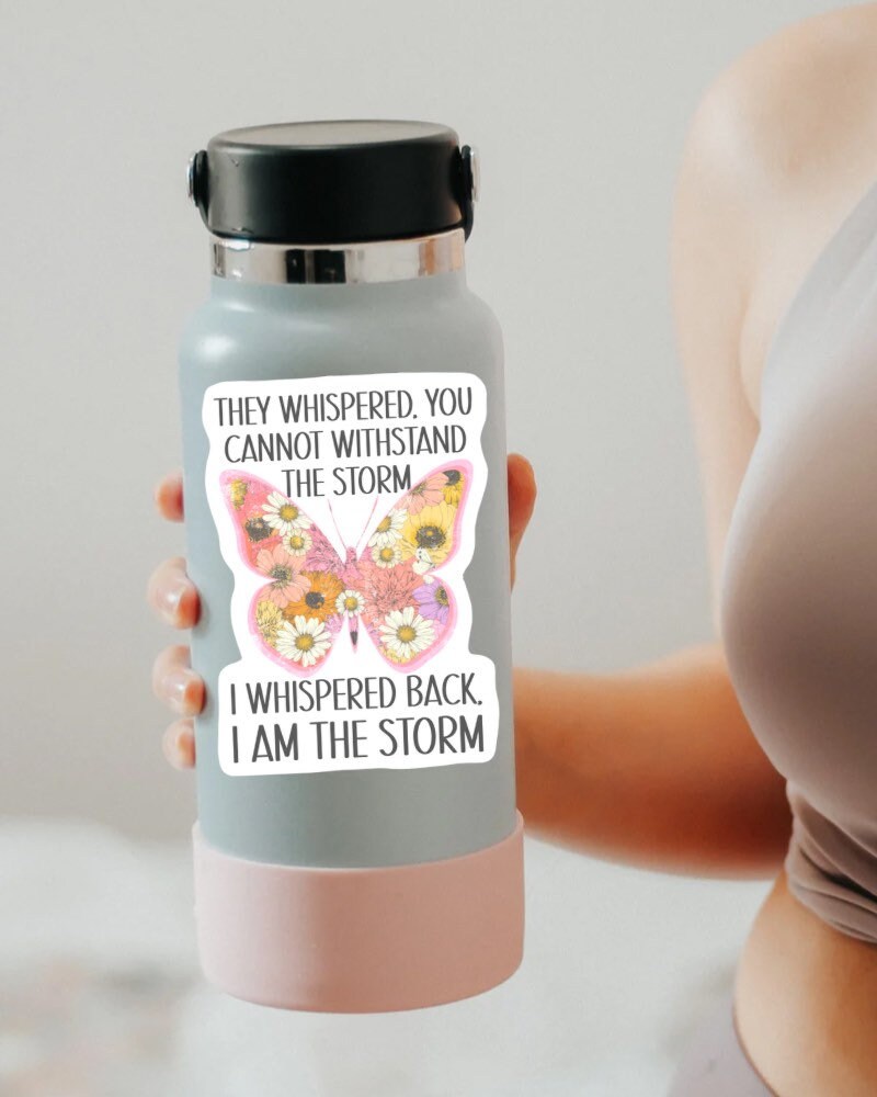 I Am the Storm Sticker Warrior Quote Womens Rights Boho - Etsy