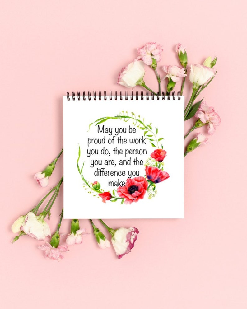 May You Be Proud of the Work You Do Sticker, Social Worker Decal ...