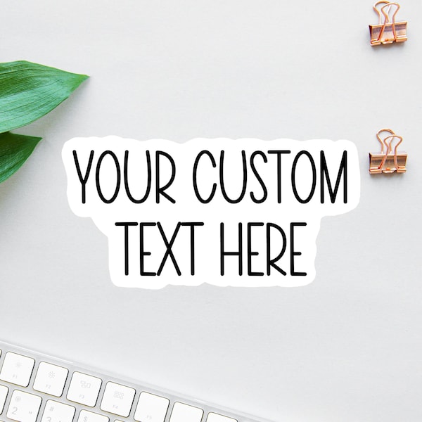 Custom Stickers - Etsy