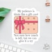 Patience Like A Gift Card Sticker or Magnet, Anxiety Sticker, Sarcastic ...