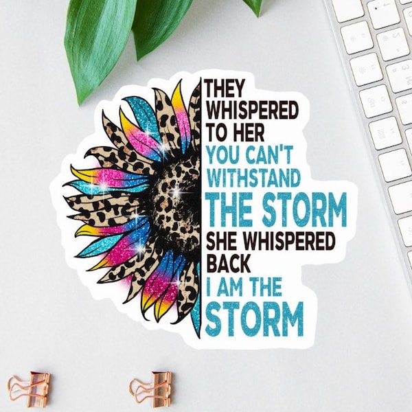 I Am the Storm - Etsy