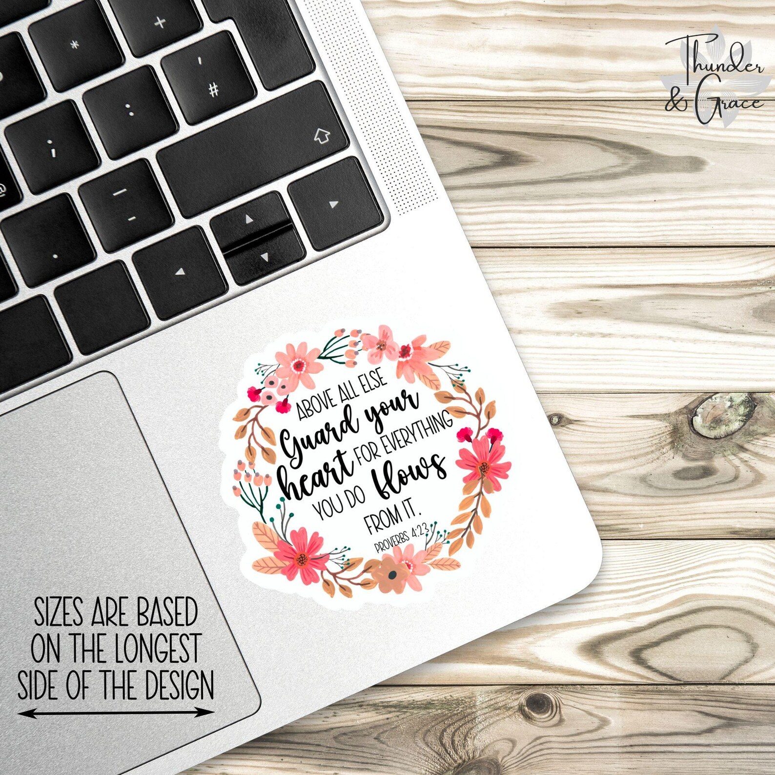 Above All Else Sticker, Bible Sticker Pack, Faith Stickers, Religious ...