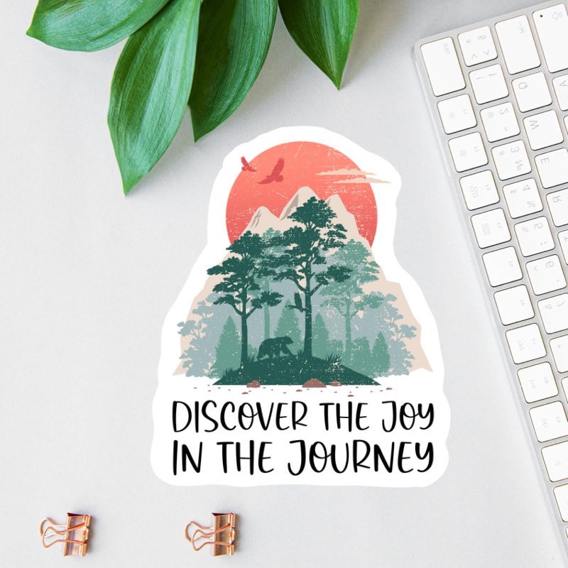 Journey Quote Decal - Etsy