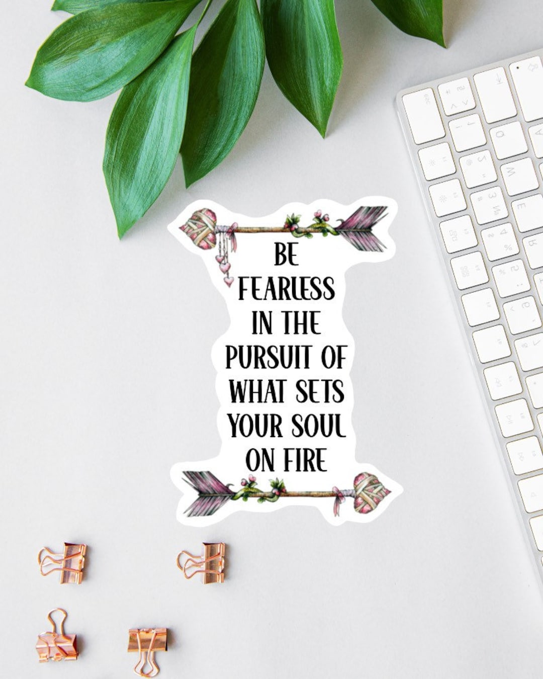 Be Fearless Stickers, Encouraging Gifts for Her, Boho Arrow Car Decal ...