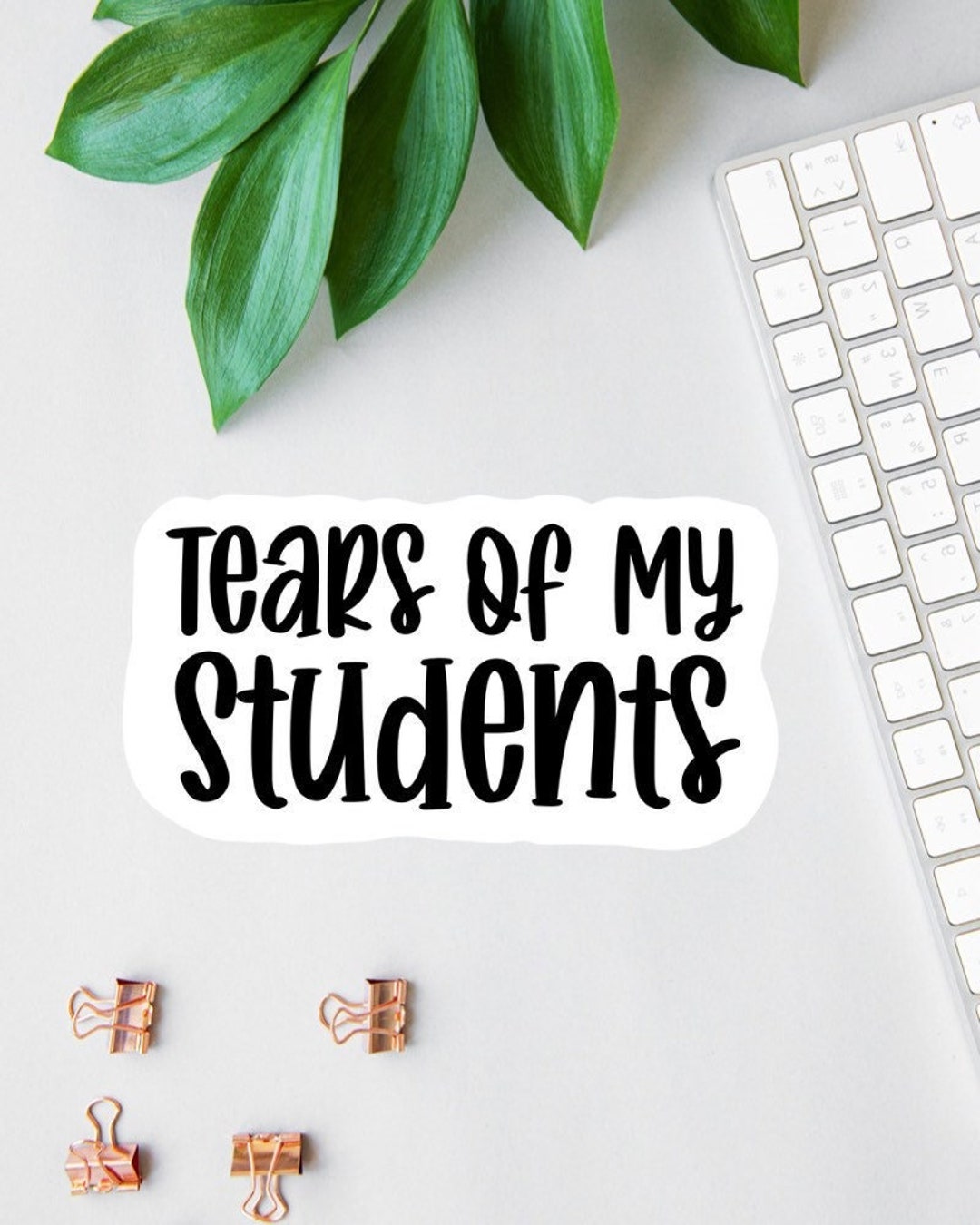 Tears of My Students Sticker, Funny Teacher Decal, Die Cut Magnet ...