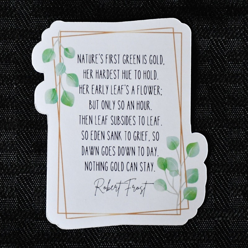 Robert Frost Quote - Etsy