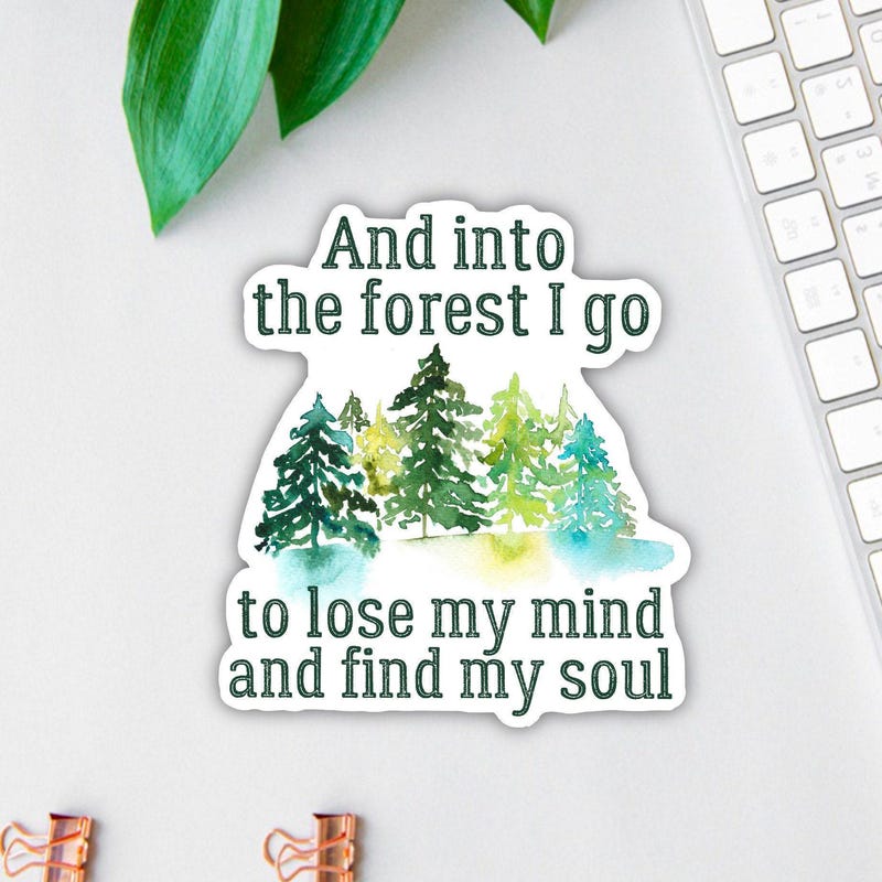 Forest Decal - Etsy