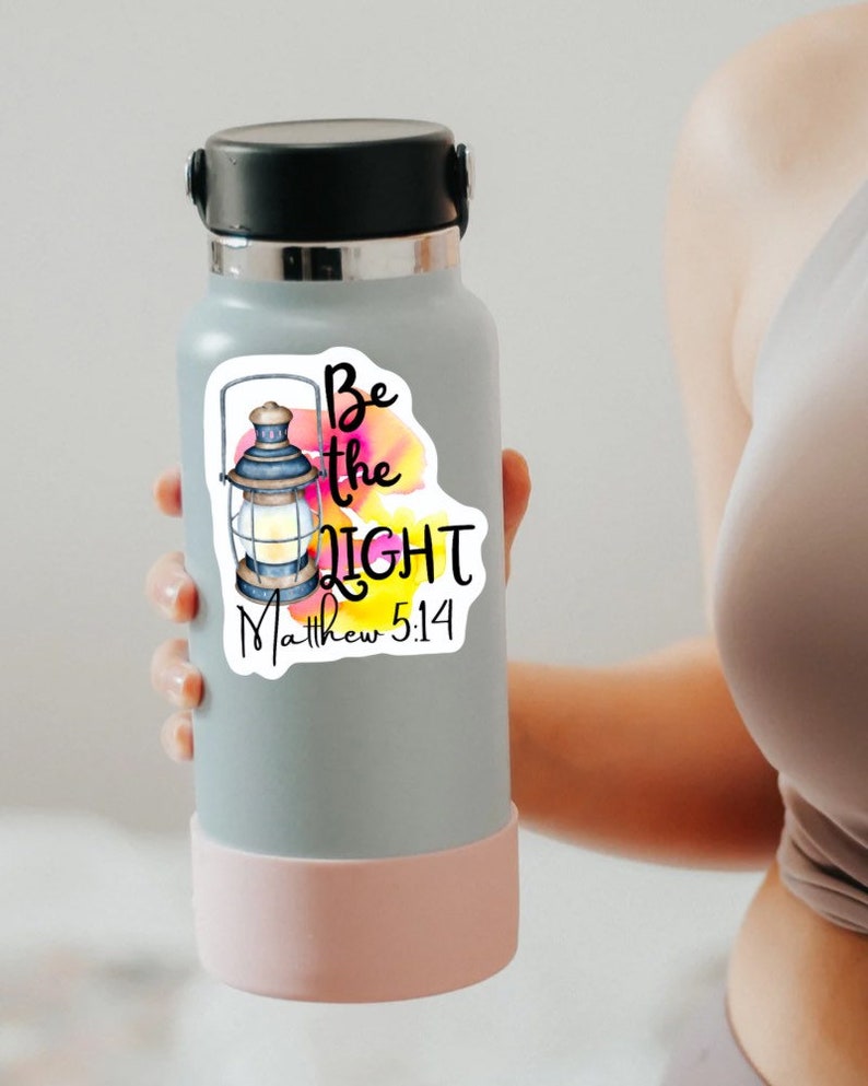 Be the Light Sticker Bible Sticker Pack Faith Stickers - Etsy