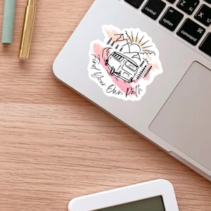 Find Your Own Path Sticker, Boho Sunset Sticker, Beetle Lover Decal ...