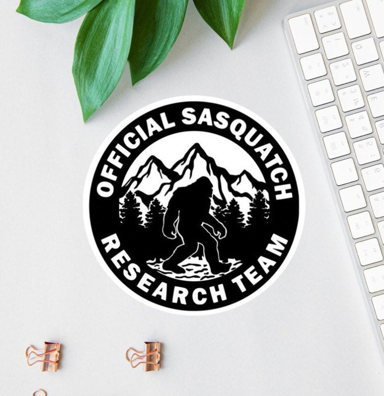 Official Sasquatch Research Team Sticker Bigfoot Hunter - Etsy