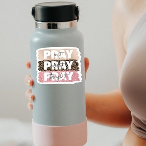 Pray on It Sticker, Bible Sticker Pack, Faith Stickers, Religious Decal ...