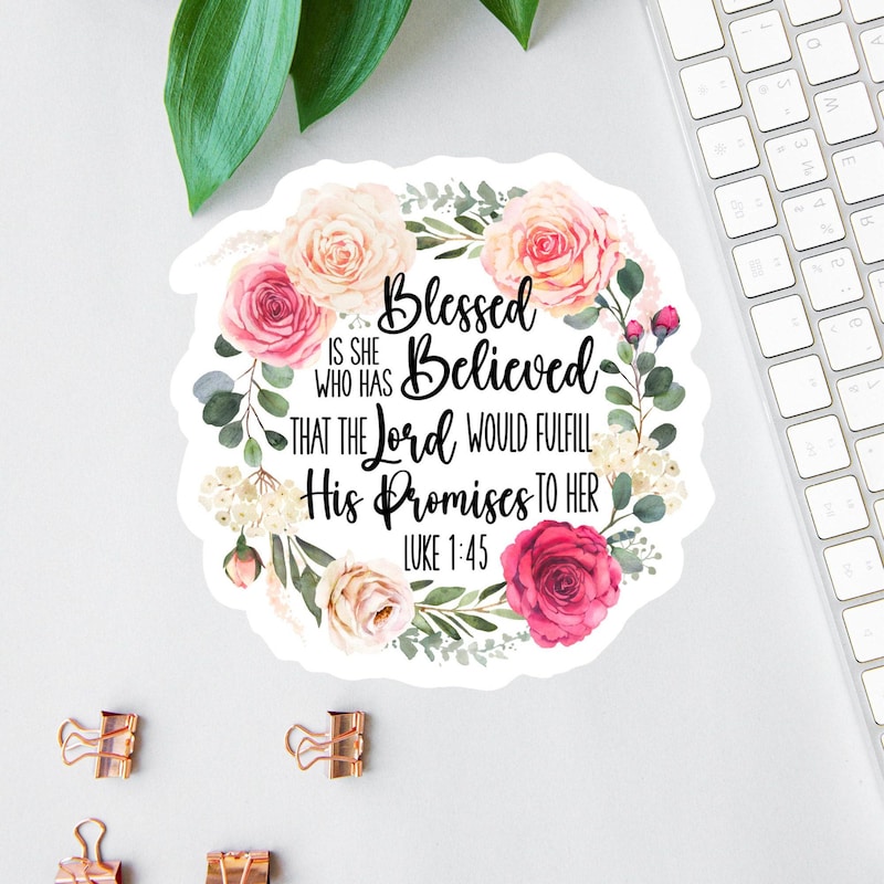 Blessed is She Sticker - Etsy