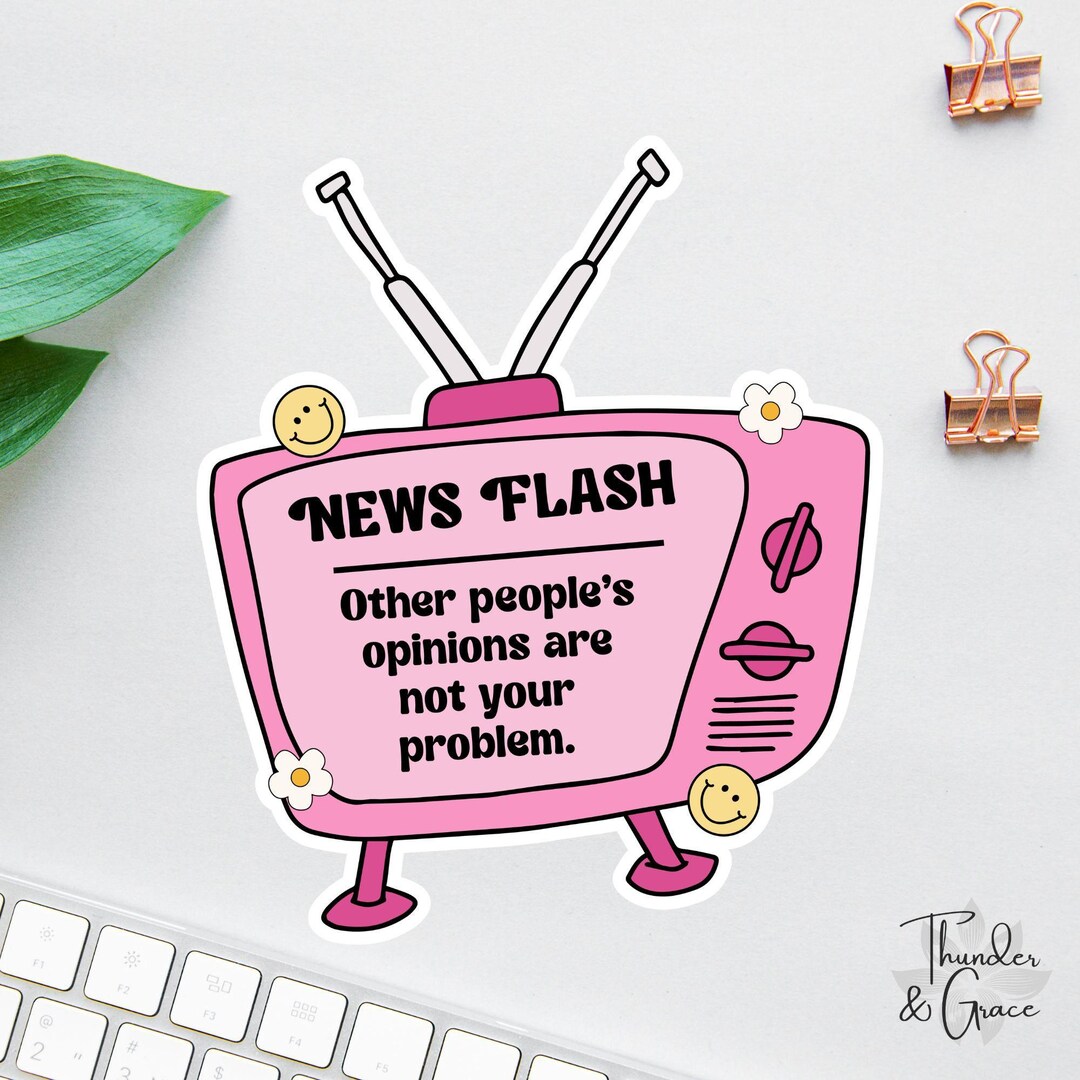 Kindle Sticker, Sarcastic Sticker, Anxiety Sticker, Retro Decal, Laptop ...