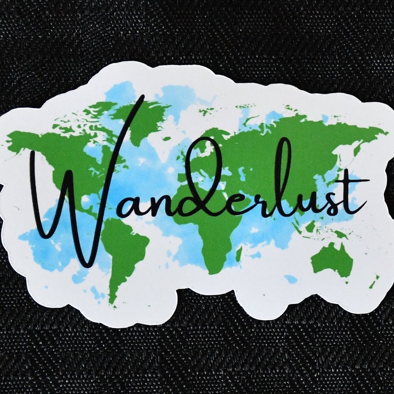 Wanderlust Decal - Etsy