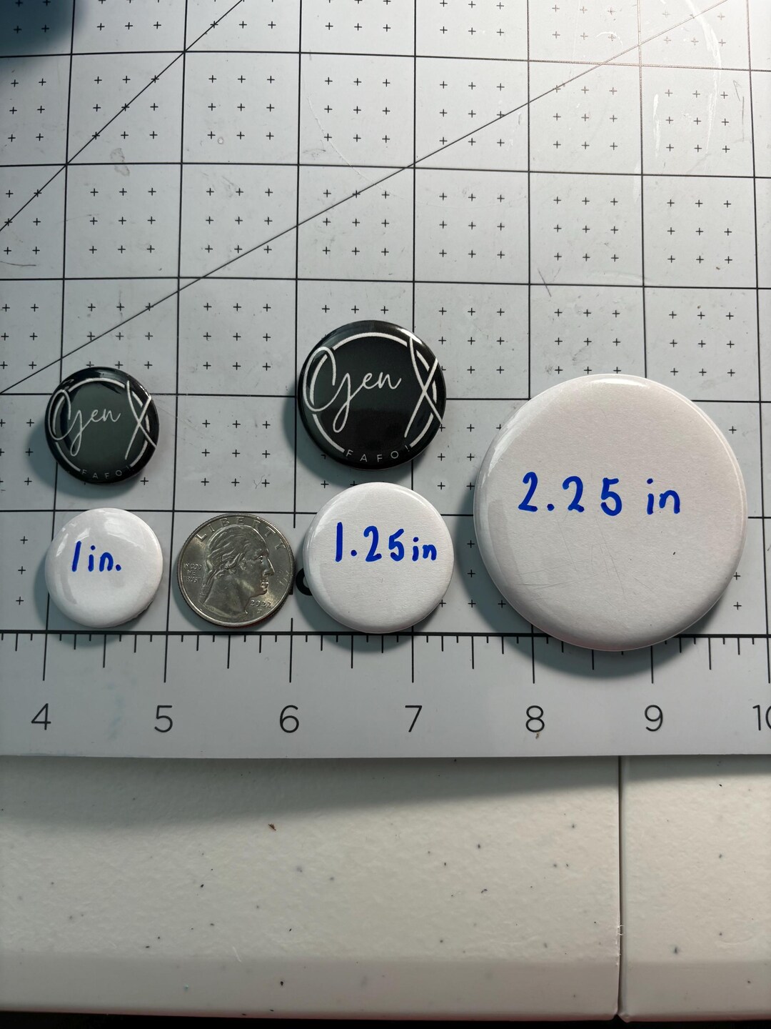 Custom Made Buttons - Etsy