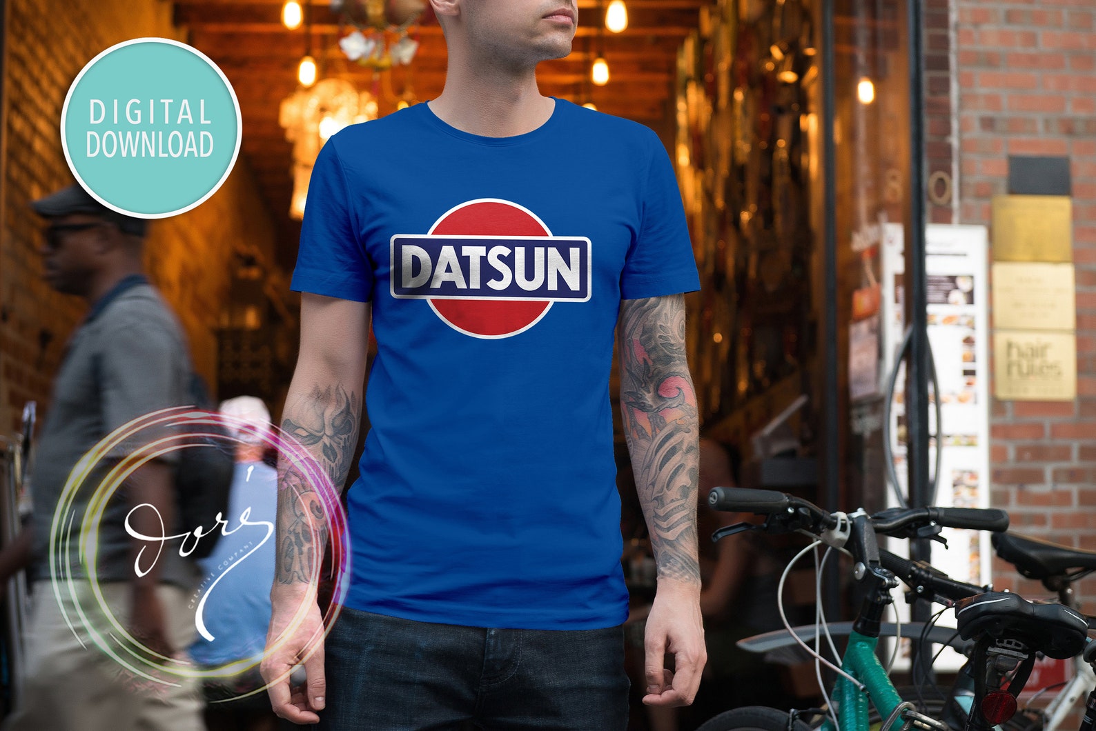 4 Datsun Classic Racing Z Logos T-shirt PNG SVG for Cricut Printable ...
