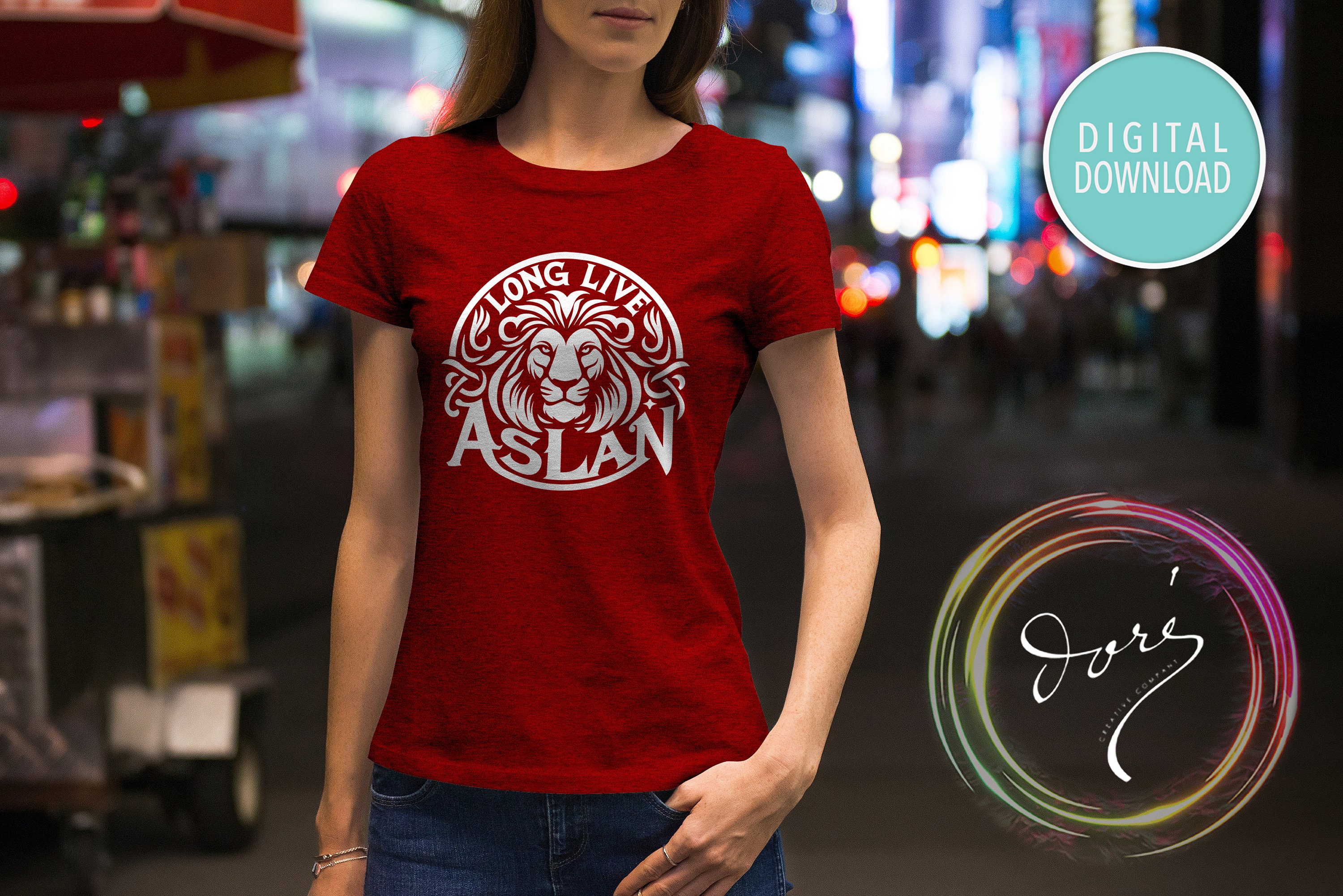 Long Live Aslan Narnia Design SVG PNG for Cricut & Silhouette Printable ...