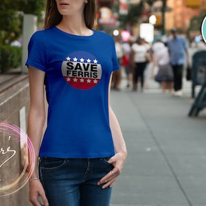Classic Save Ferris T-shirt Logo PNG SVG for Cricut Printable Art ...