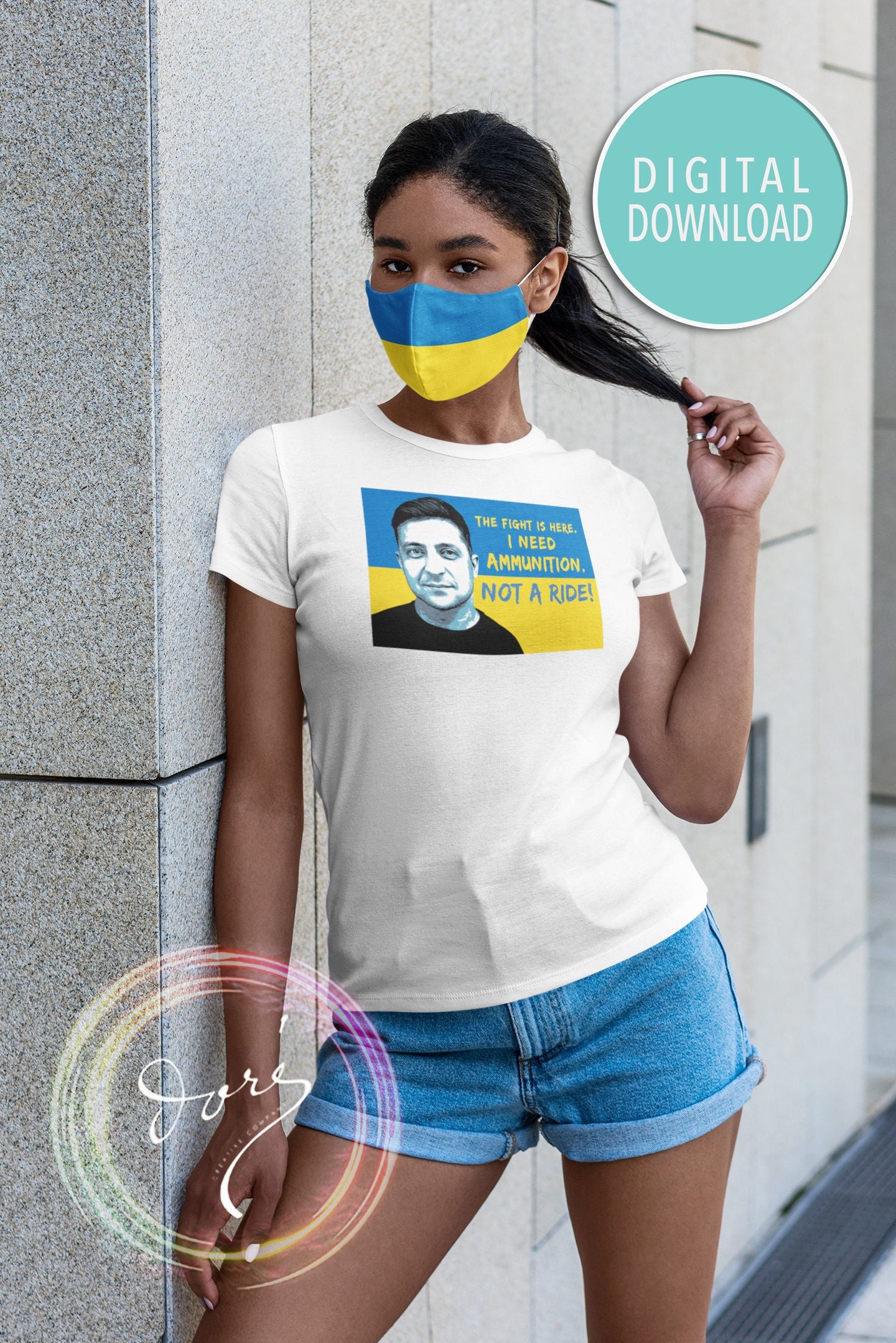 Defend Ukraine T-shirt. Stand With Ukraine SVG for Cricut PNG. - Etsy