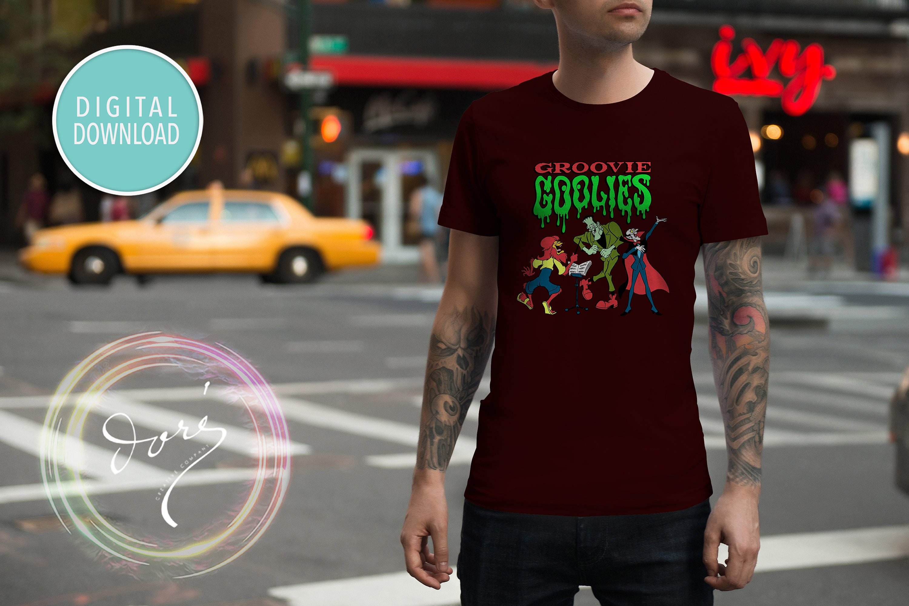 Classic Retro Groovie Goolies Archie Cartoon PNG SVG for - Etsy