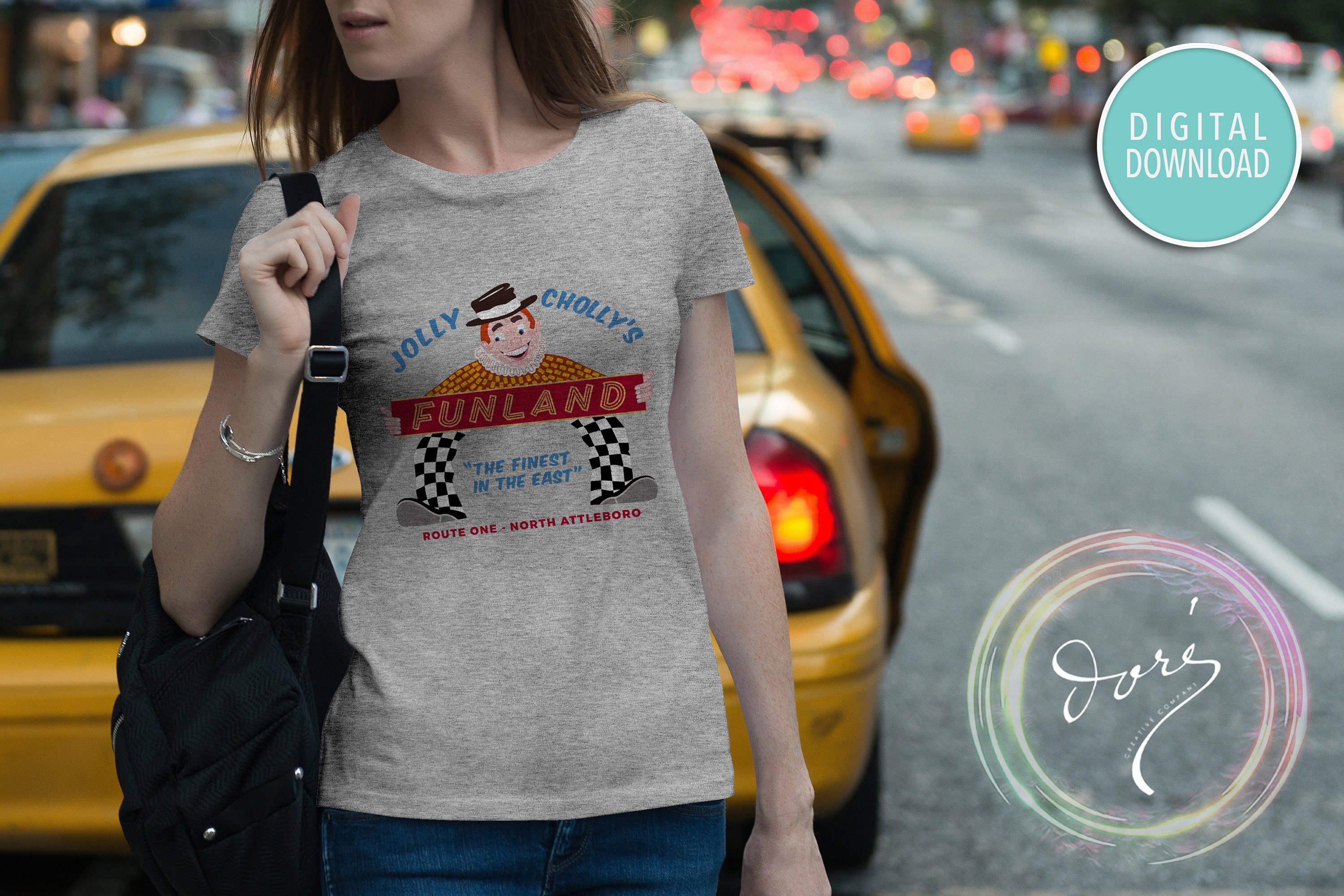 Jolly Cholly's Amusement Park Logo PNG SVG for Cricut Printable Art ...