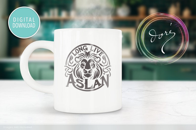 Long Live Aslan Narnia Design SVG PNG for Cricut & Silhouette Printable ...