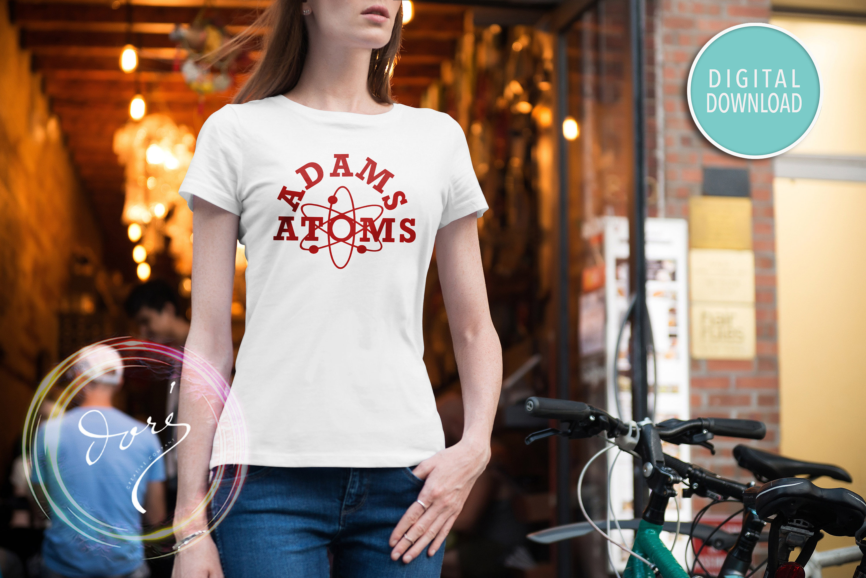 Adams Atoms Replica Logo PNG SVG for Cricut Printable Art. Sublimation ...