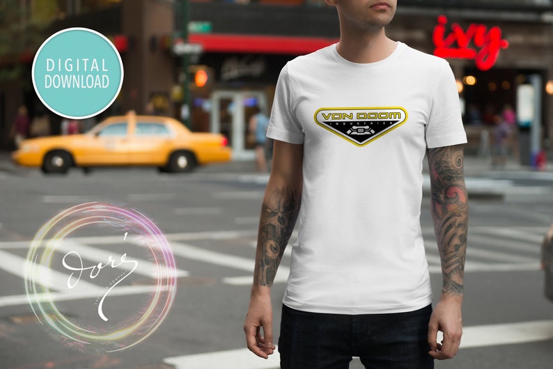 Von Doom Industries T-shirt PNG SVG for Cricut Printable Art. - Etsy
