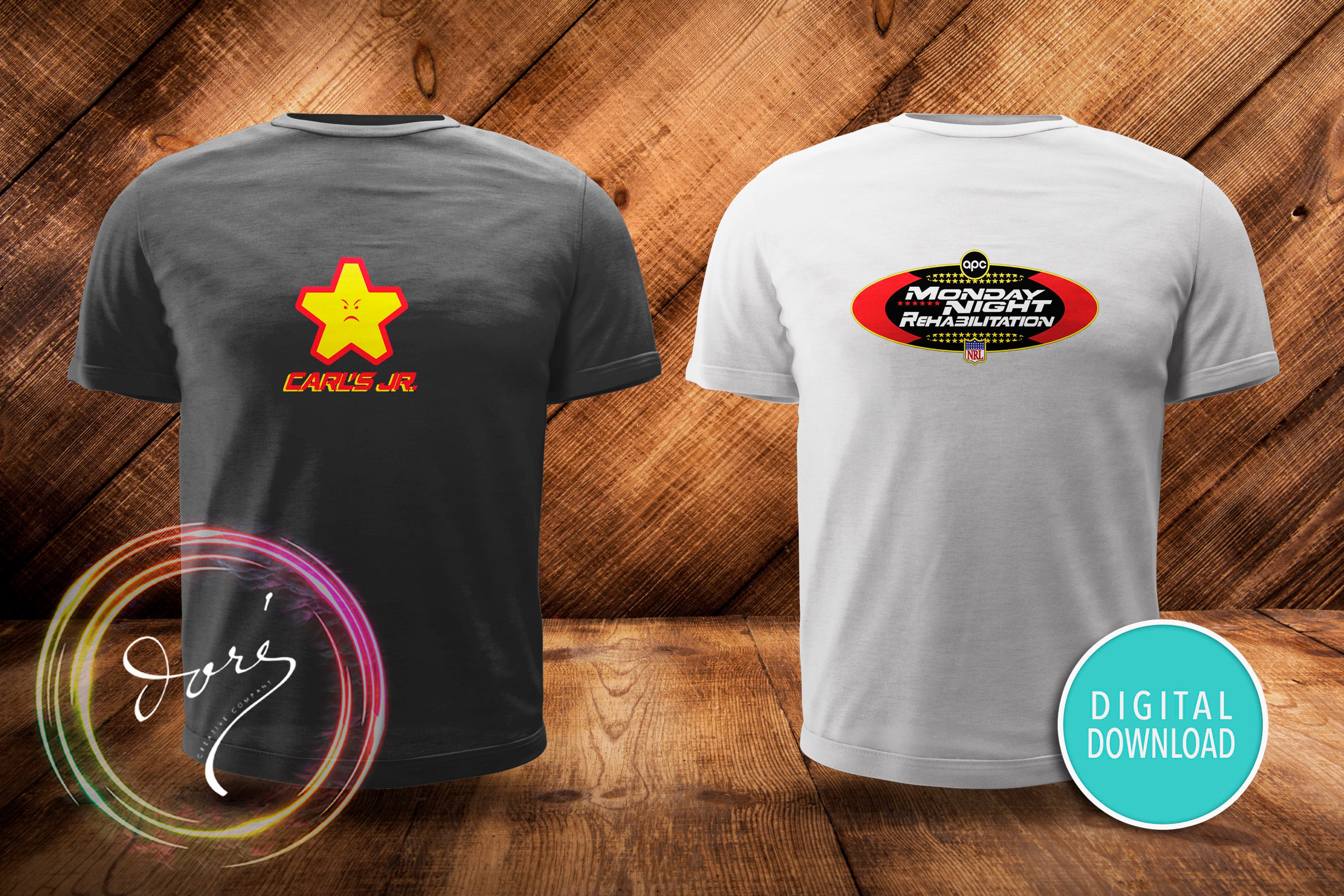 3 Parody Inspired Logos T-shirt PNG SVG for Cricut Printable Art ...