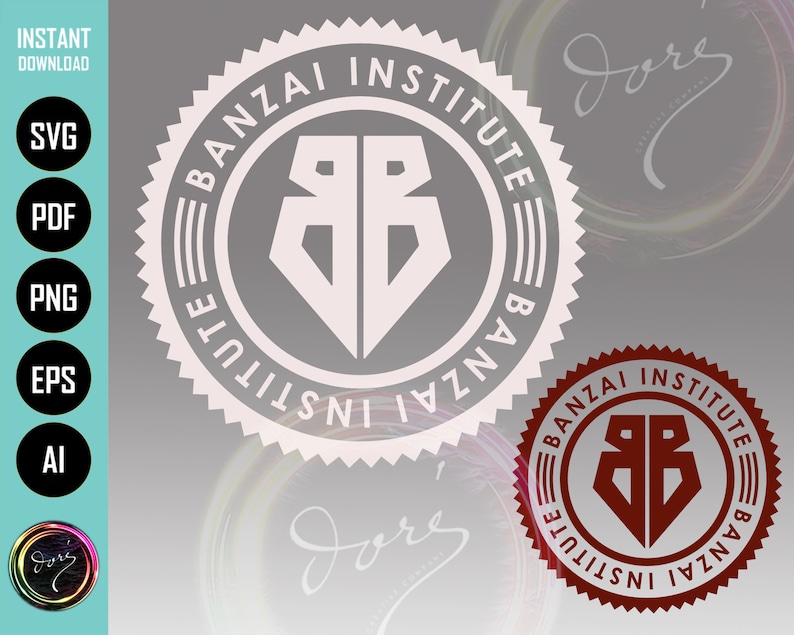 Buckaroo Banzai Institute Logo T-shirt PNG SVG for Cricut Printable Art ...