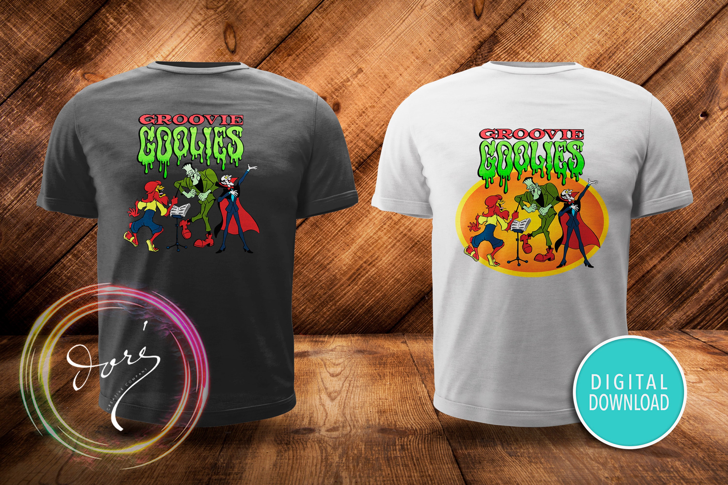 Classic Retro Groovie Goolies Archie Cartoon PNG SVG for - Etsy