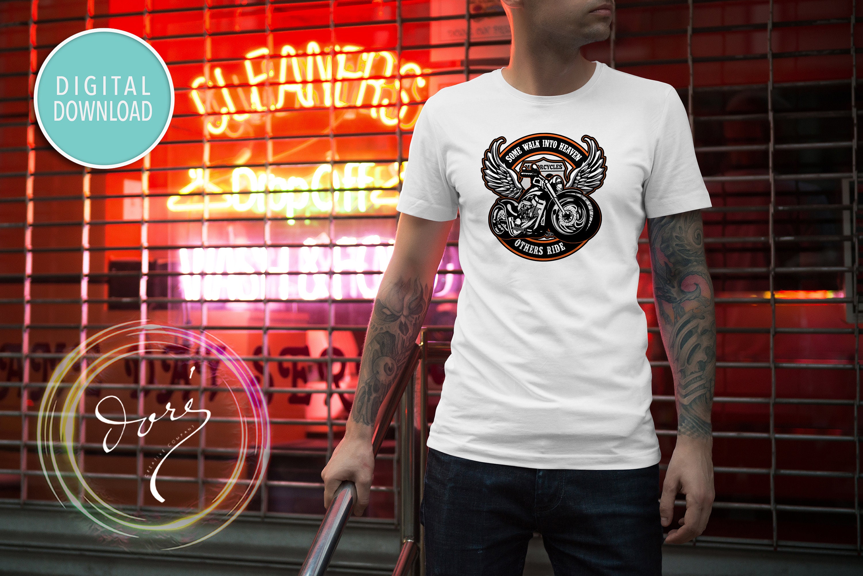 Personalized Motorcycle Bikers Memorial T-shirt PNG SVG - Etsy