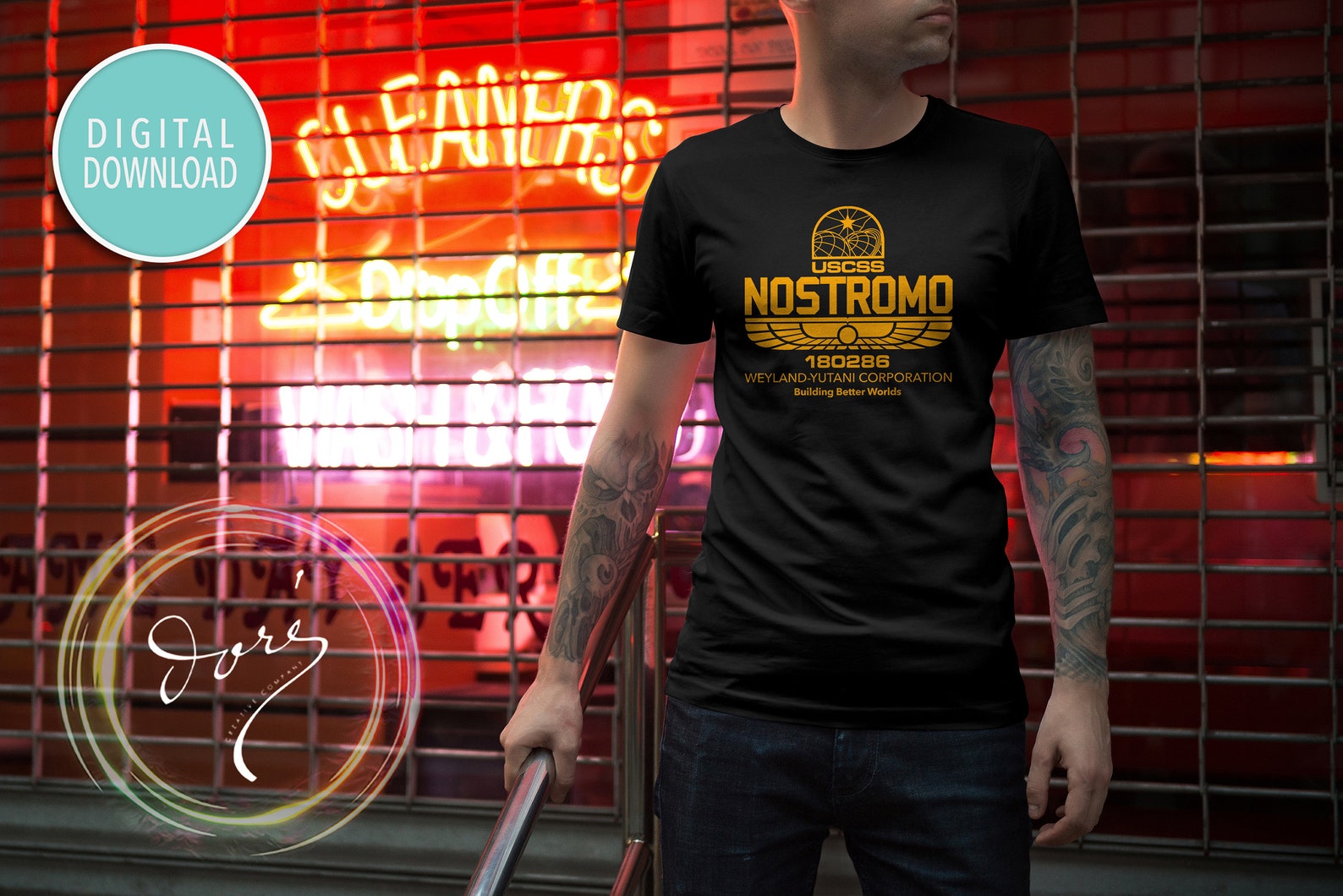 3 Nostromo Alien Aliens Logos T-shirt PNG SVG for Cricut Printable Art ...