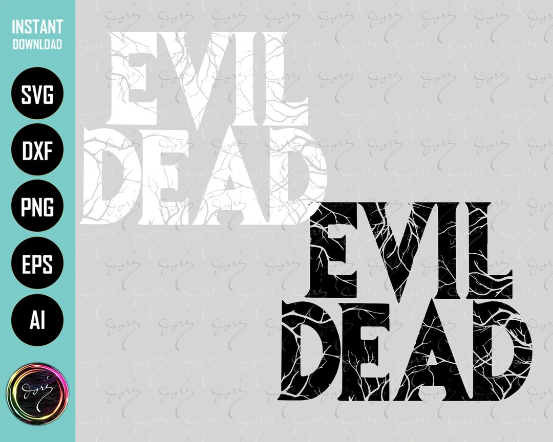 Original Evil Dead Trees Logo Quick Easy PNG SVG for Cricut Printable ...