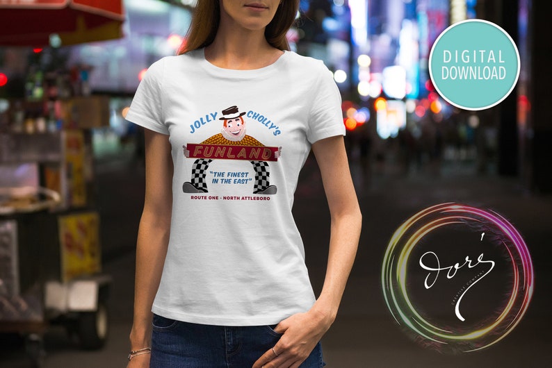 Jolly Cholly's Amusement Park Logo PNG SVG for Cricut - Etsy