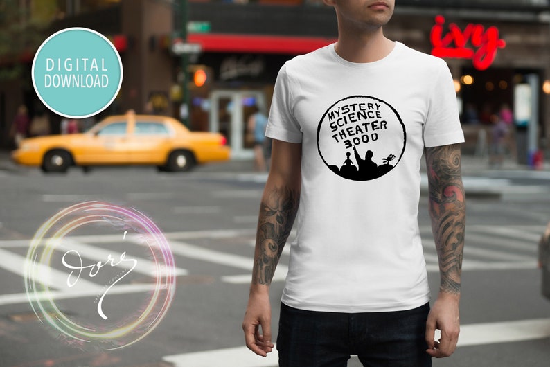 MST3K Retro Logo Pack Gizmonic Institute PNG SVG for Cricut Printable ...