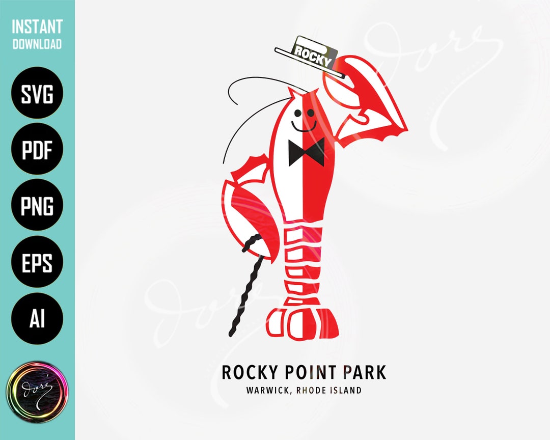 Rocky Point Amusement Park Logo PNG SVG for Cricut Printable Art ...