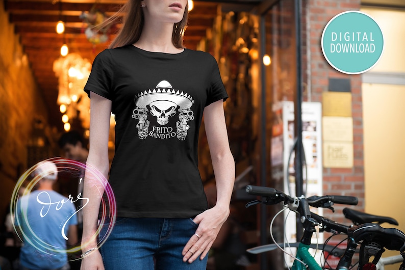 Frito Bandito Logo Pack PNG SVG for Cricut Printable Art. - Etsy