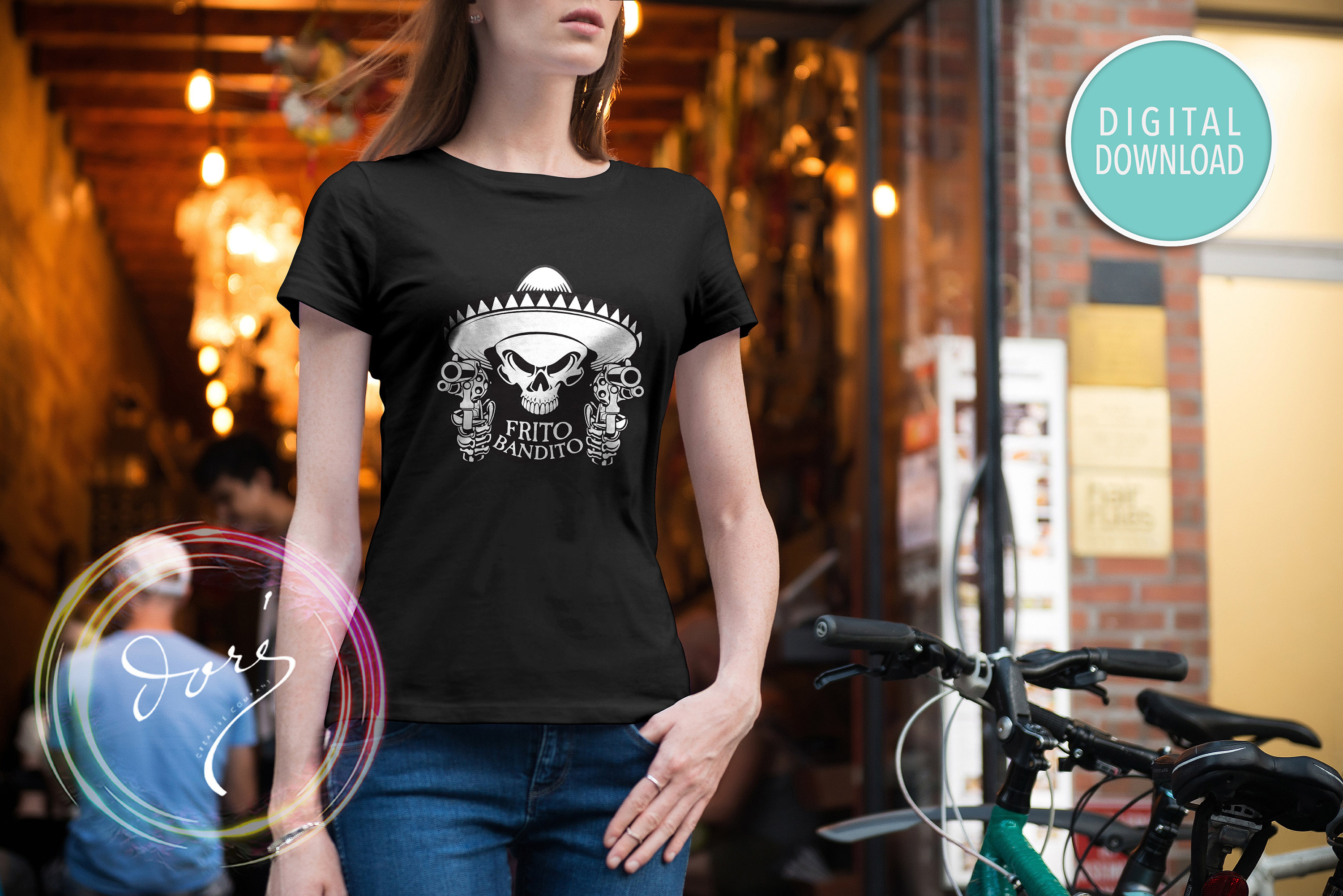 Frito Bandito Logo Pack PNG SVG for Cricut Printable Art. - Etsy