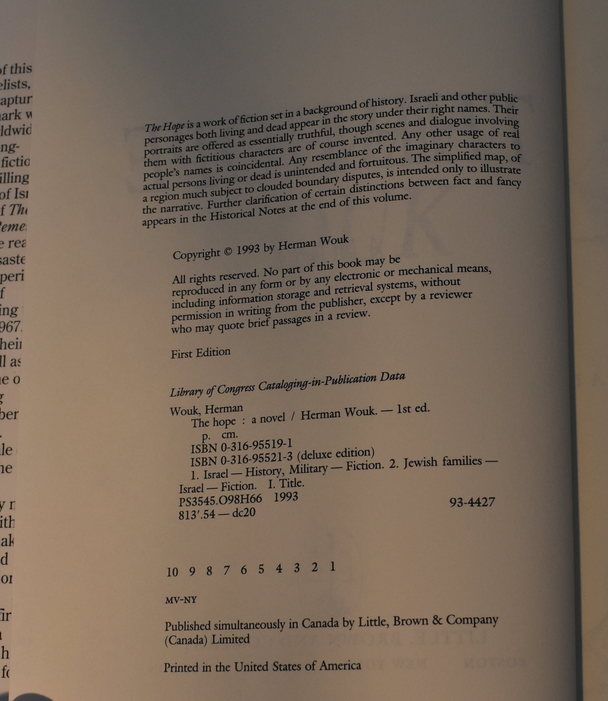 First Edition Herman Wouk "the Hope" - Etsy