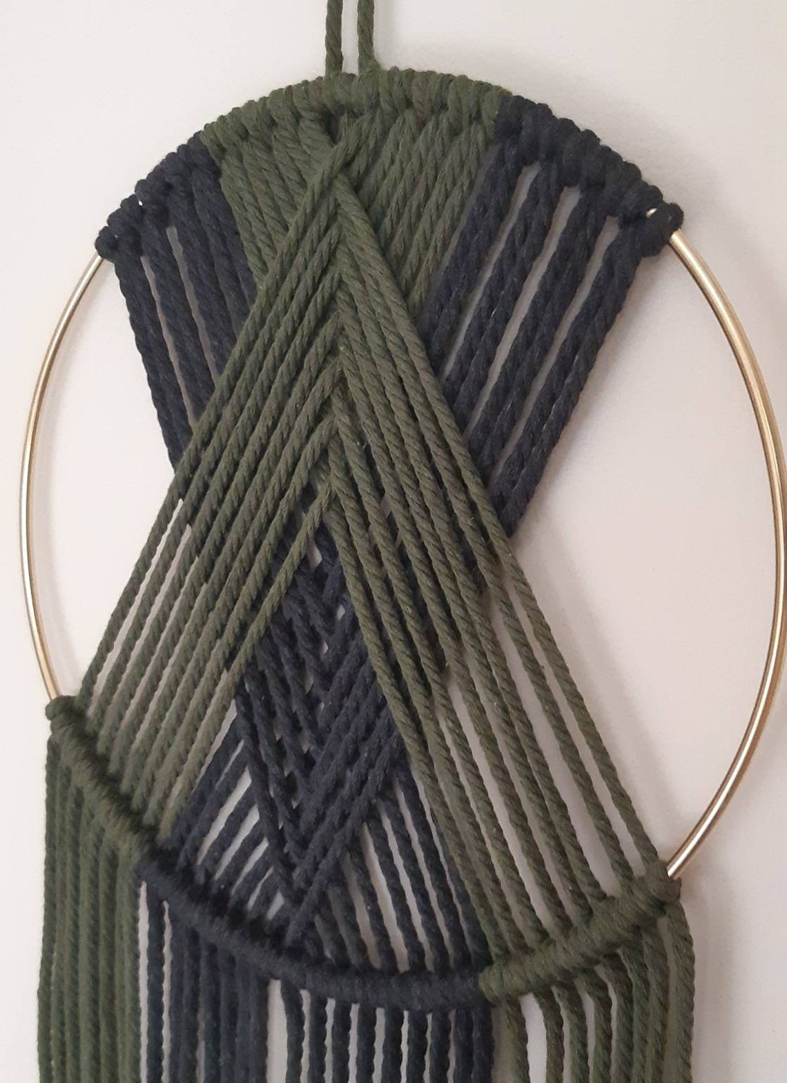 Macrame Circle Wall Hanging - Etsy