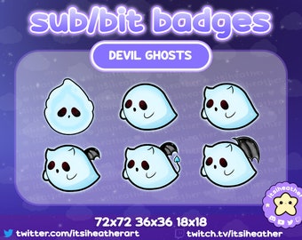 Cute Spooky Cauldron Sub/bit Badges Twitch - Etsy