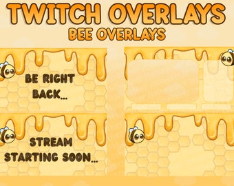 Cute Kawaii Bunny Flower Field Animated Twitch Scenes and Overlay BRB ...