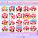 GIANT Set of 20 Cute Mushroom Emotes + 3 Animated Emotes- Twitch ...