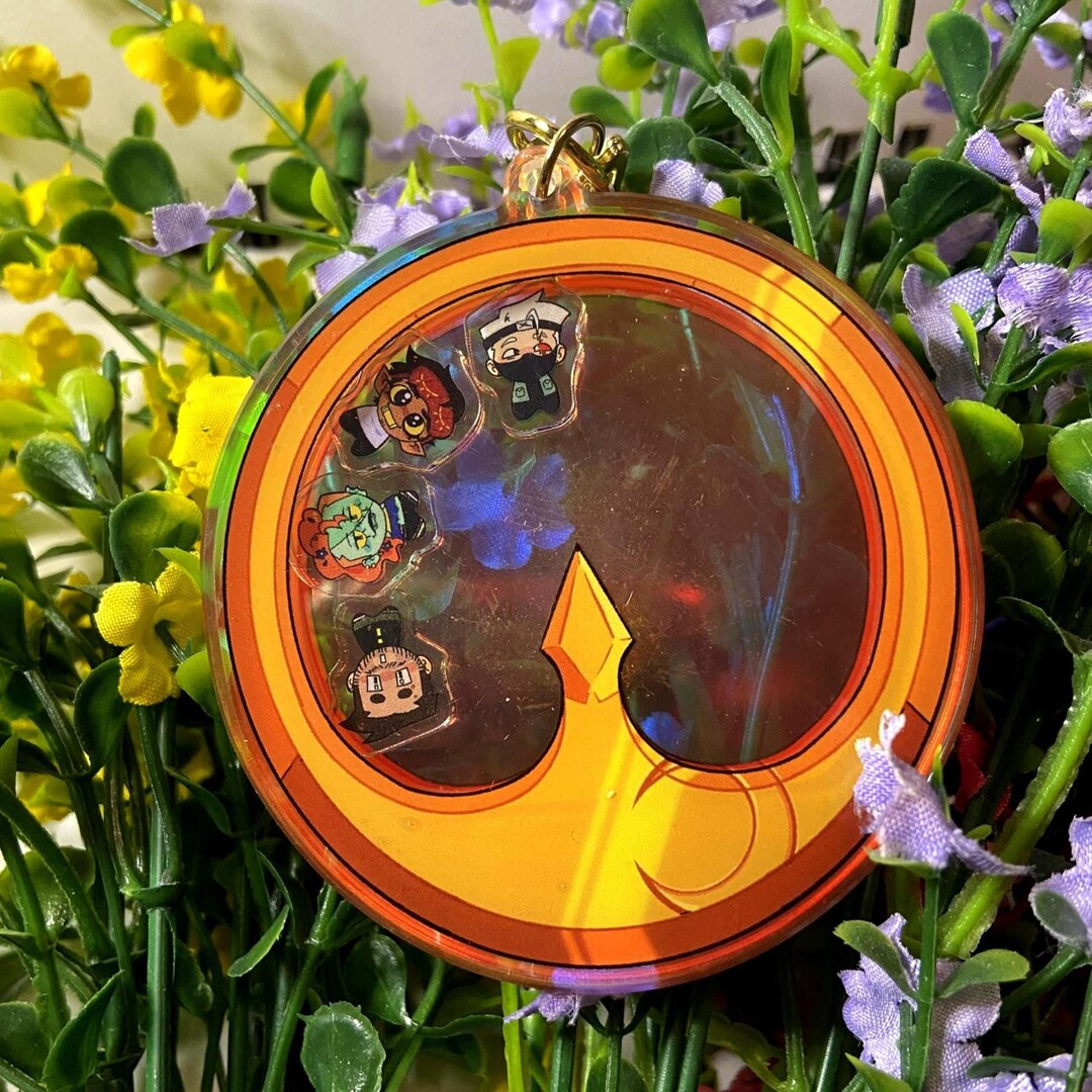 Clock Rainbow Acrylic Shaker Charm (bdoubleo100, Zombiecleo, Impulsesv ...