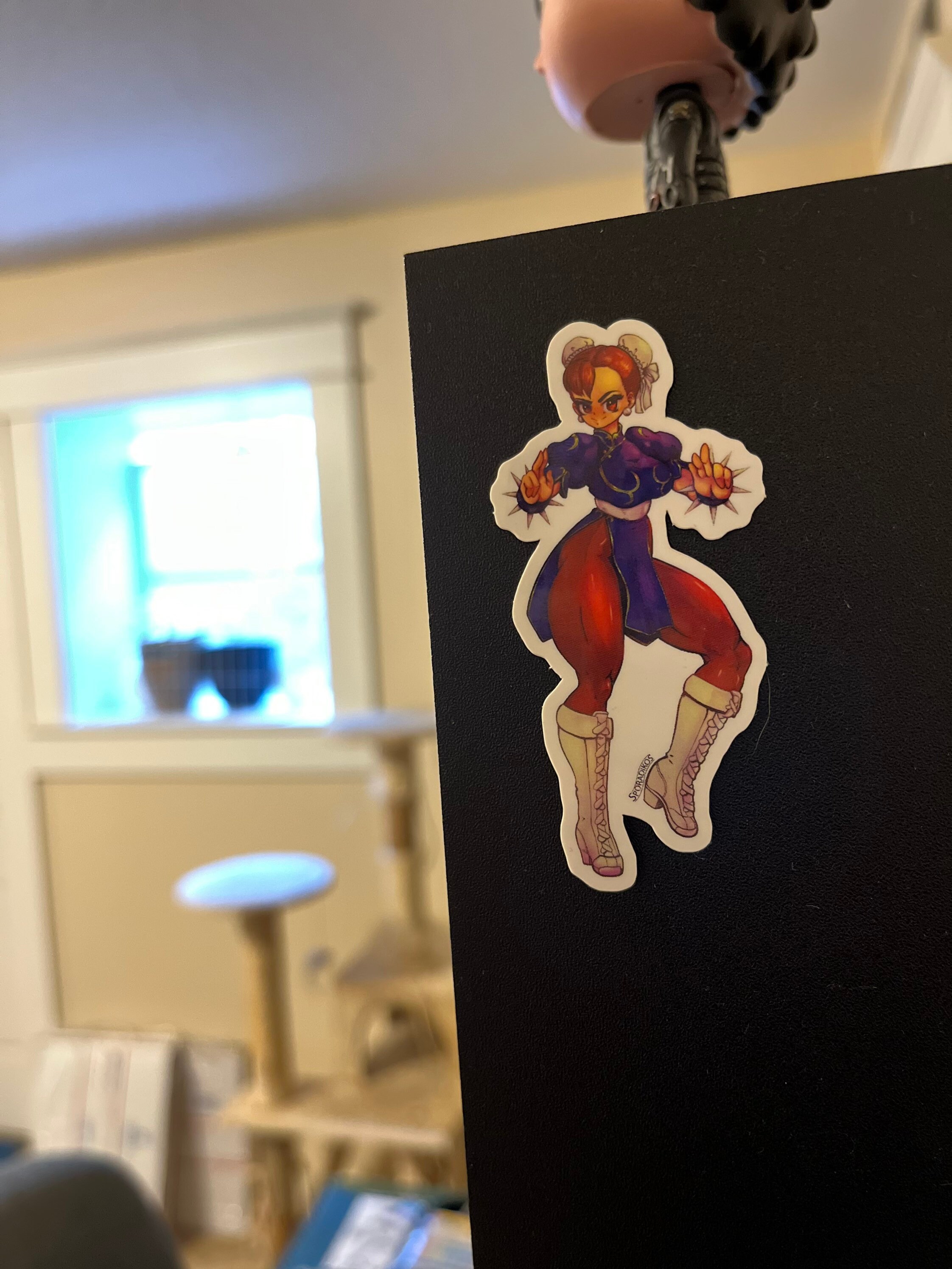 Chun-li Die-cut Vinyl Stickers (4-pack) - Etsy