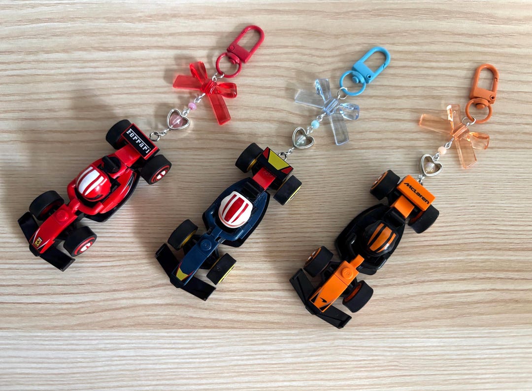 Minifigure F1 Motorsport Keychain Red Bull, Ferrari, Mclaren LEGO - Etsy