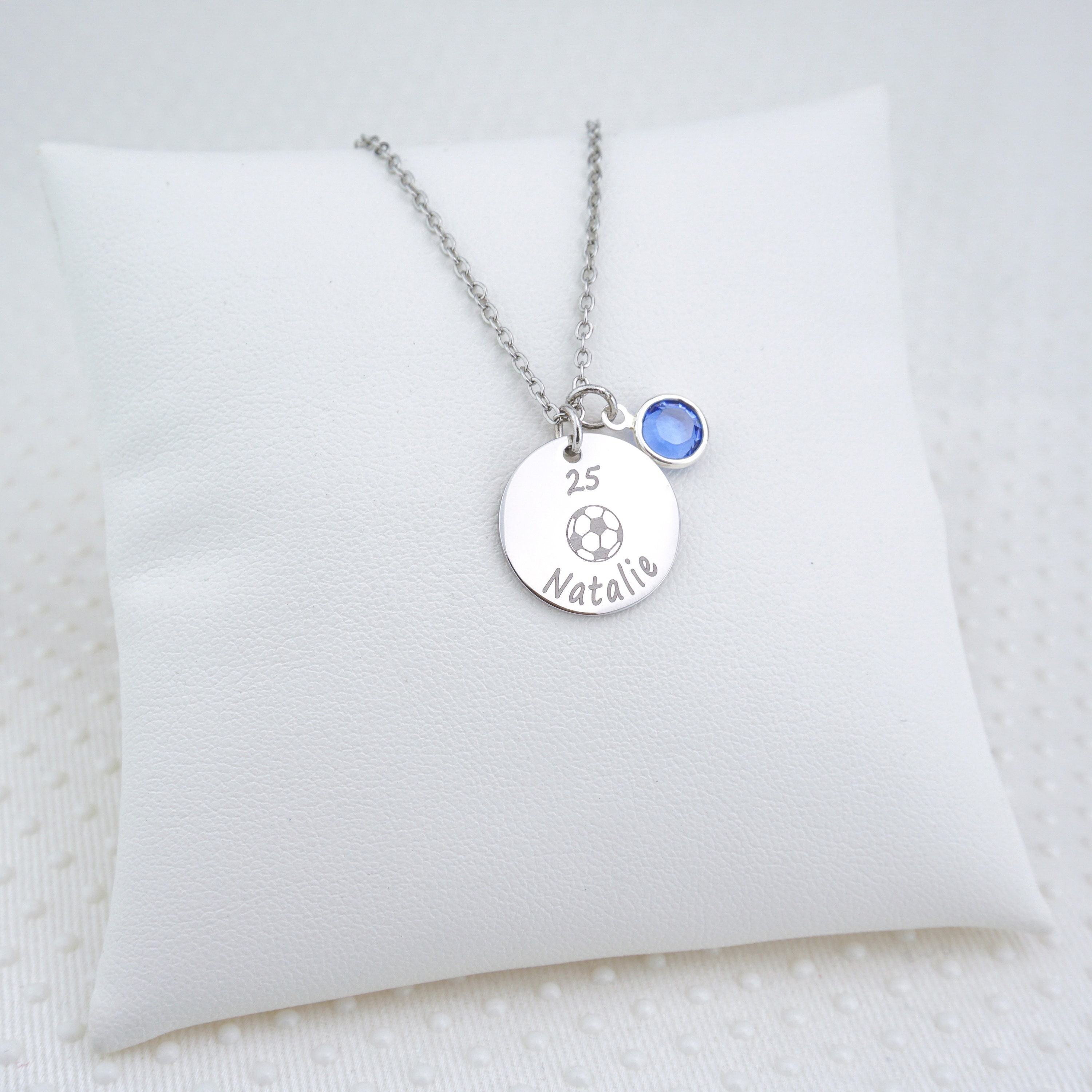 Personalized Custom Sports Athlete Necklace Team Jewelry for - Etsy