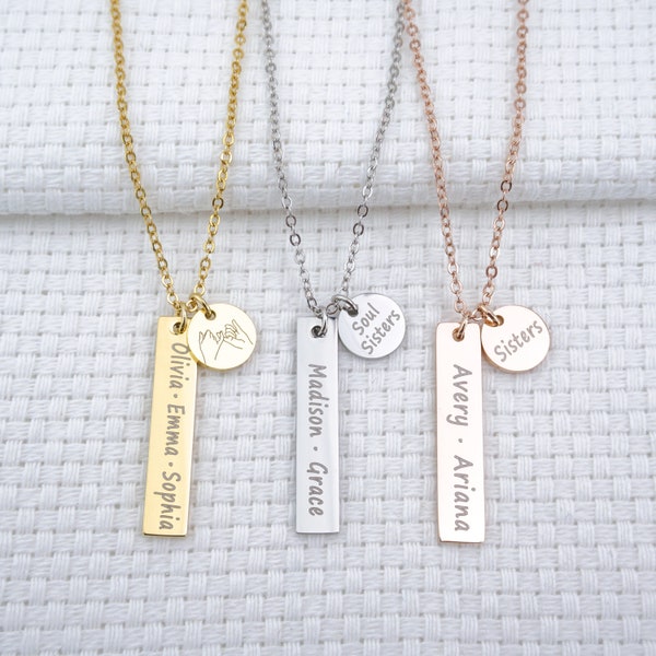 Custom Best Friends Necklaces - Etsy